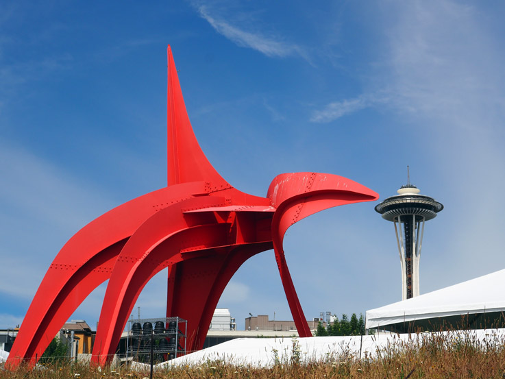 Olympic Sculpture Park in Seattle, WA • Mellzah