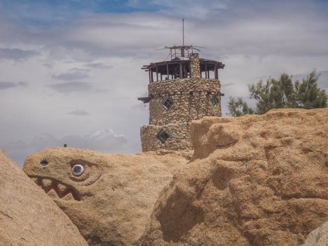 Desert View Tower in Jacumba Hot Springs, CA • Mellzah